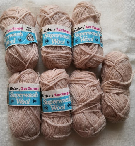 Vintage LISTER LEE TARGET Superwash Wool DK in Beige Shade | eBay UK