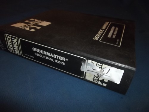 Hyster Ordermaster R30C R30CA R30CR Service Magasin Réparation Manuel ...