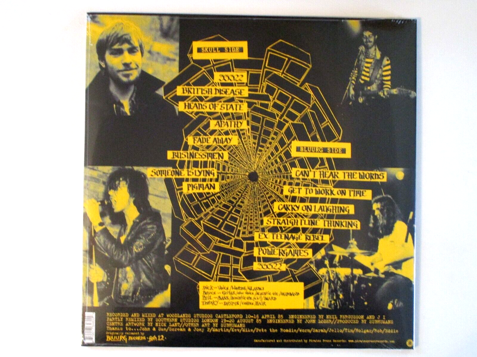 SUBHUMANS WORLDS APART LP 2023 REPRESS VINYL GATE FOLD COVER PUNK | eBay