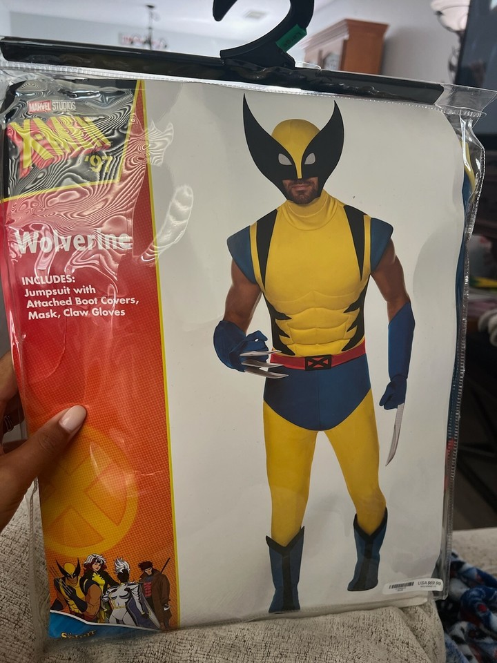 Adult Wolverine Halloween Costume SIZE: Large | eBay