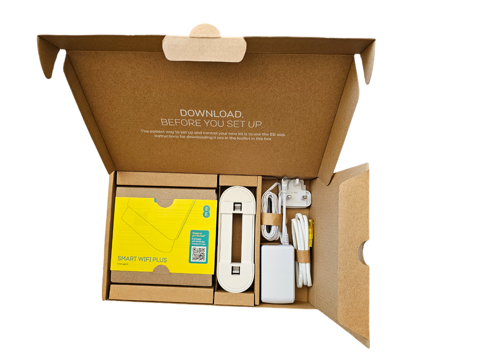 EE Smart WiFi Plus SW30A WiFi 6 Network Extender use with EE Smart Hub ...