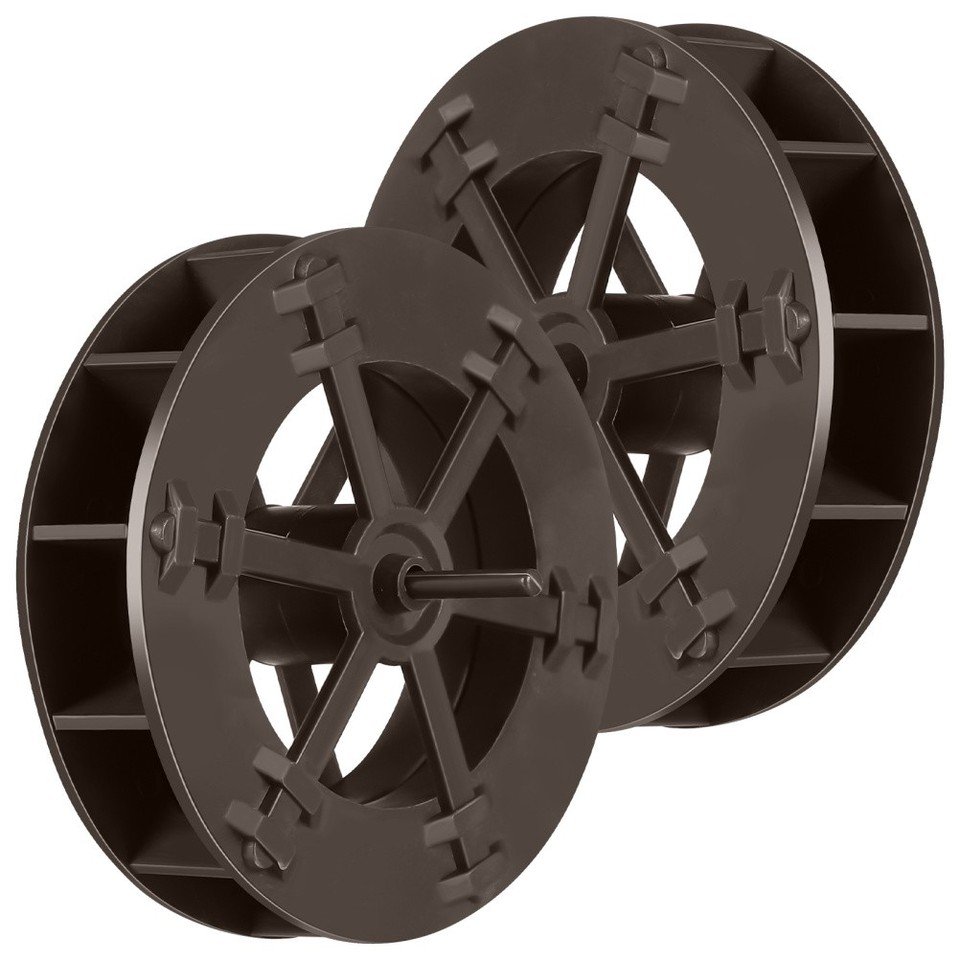 2 Pcs Home Decor Micro Water Wheel Fish Tank Fountain Traditional ...