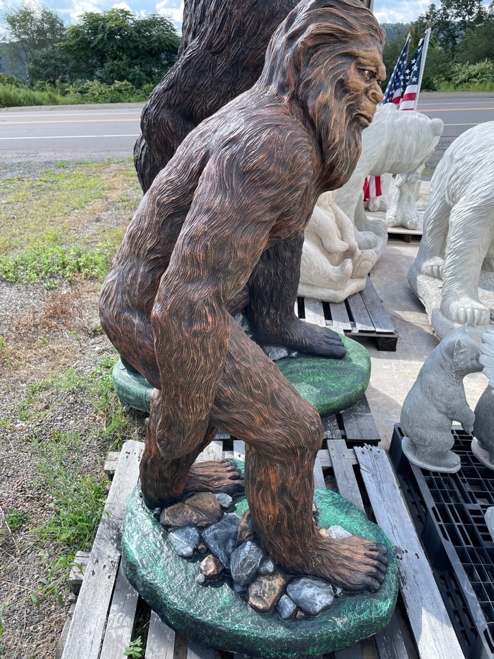 Bigfoot Sasquatch Statue Large Concrete Apx. 62" Tall 23" Wide 33" | eBay