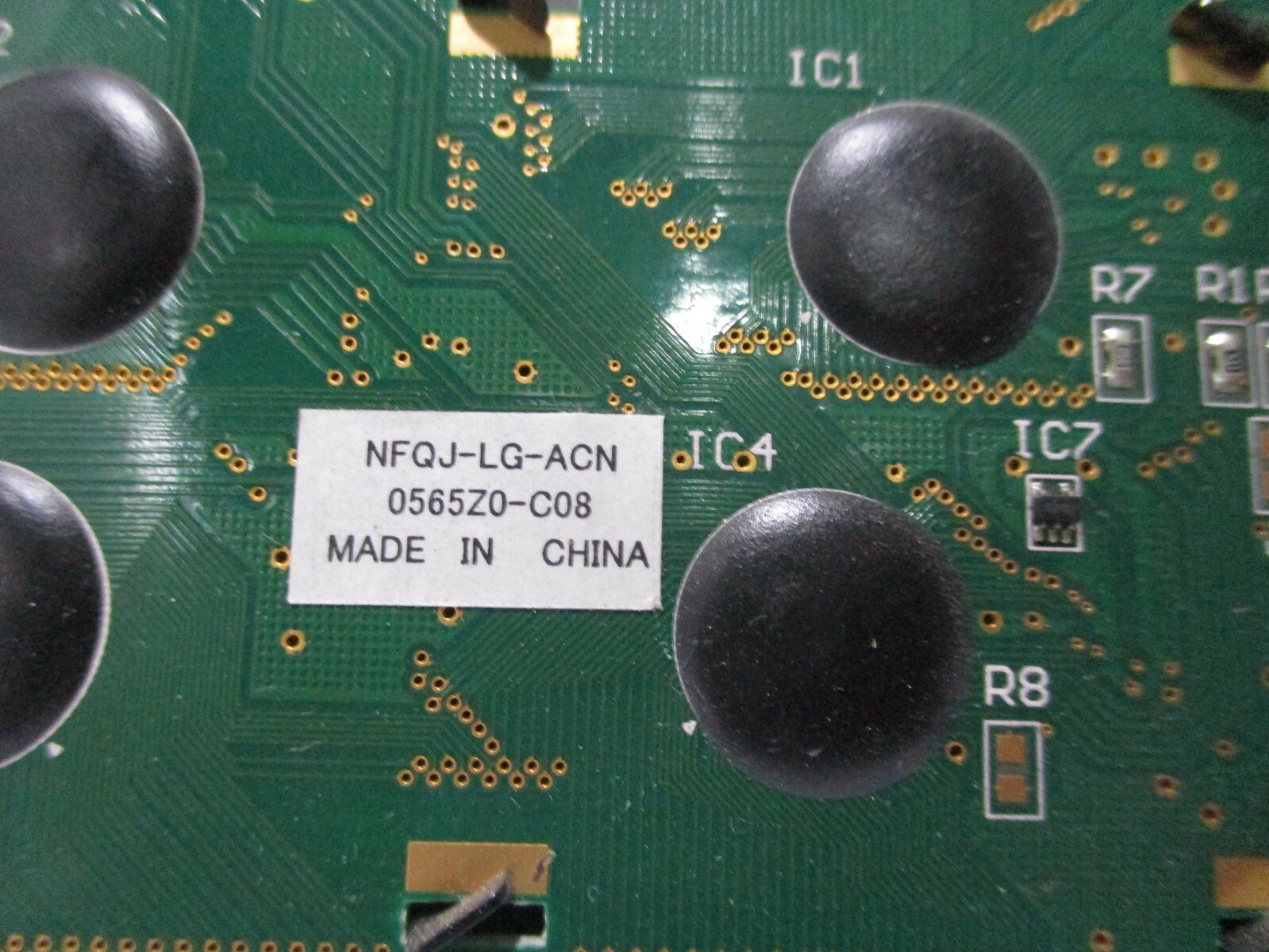 Optrex C-51849 PWB51849A-V0 LCD Display Module NFQJ-LG-ACN 0565Z0-C08 ...