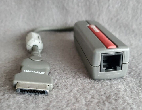 Xircom 180-0085-003A CABLE-MOD445 56Kbps PCMCIA RJ-11 Dongle Network ...