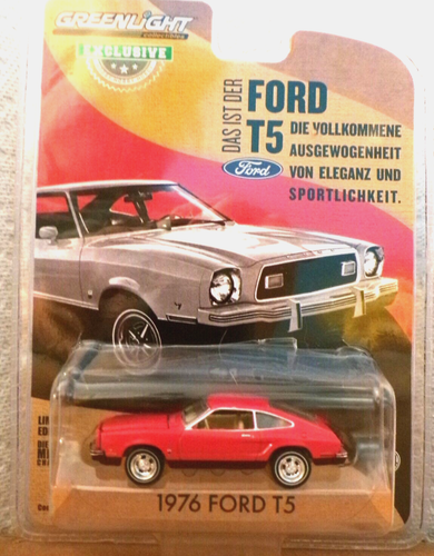 RARE 1976 Ford T5 (MUSTANG).....GERMAN MUSTANG VERSION...GREENLIGHT/Pre ...