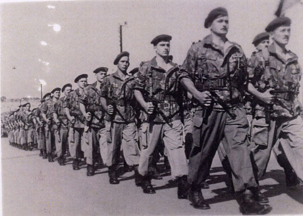 VTG Old French Green Beret Commando Marine Special Forces Armee Navy ...