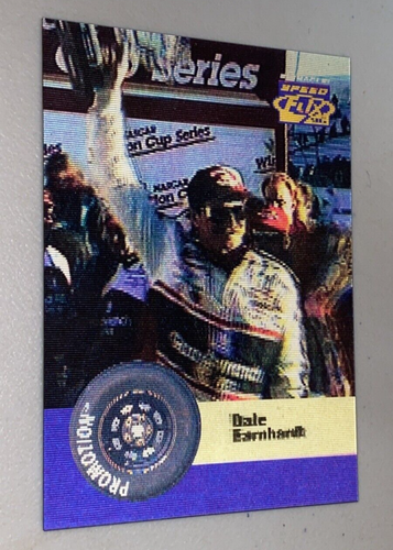 1996 Pinnacle Speed Flix Hologram Card Dale Earnhardt NASCAR Racing #1 ...
