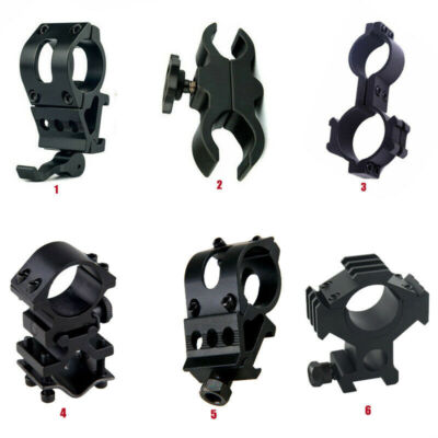 Universal Barrel Mount Adapter For Flashlight Laser Torch Sight Scope ...