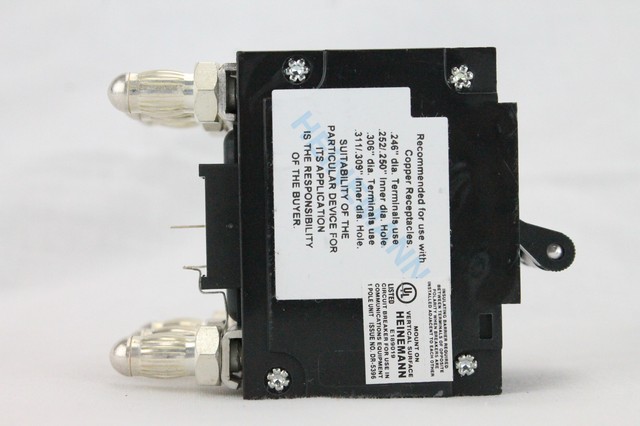 Heinemann 200 Amp DC Bullet 3 Pole Circuit Breaker Am1p-z2-5w 470-321 ...