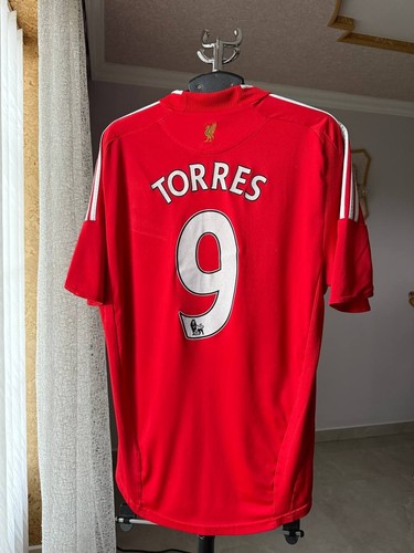LIVERPOOL 2008 2010 HOME FOOTBALL SOCCER SHIRT ADIDAS 313214 TORRES #9 ...