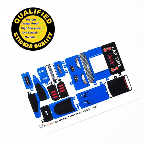 Replacement sticker for set 75871 Precut sticker | eBay