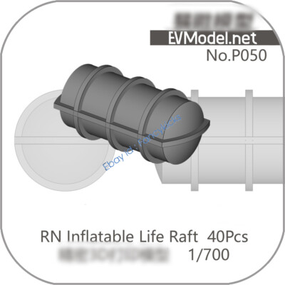 EVModel P050 1/700 RN Lnflatable Life Raft 40Pcs 3D Printed Parts | eBay