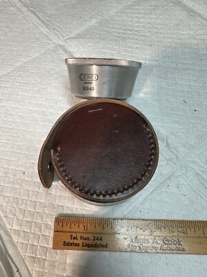 Vintage Lens Hood Cenei Germany EB49 in Leather Case for Contax ...