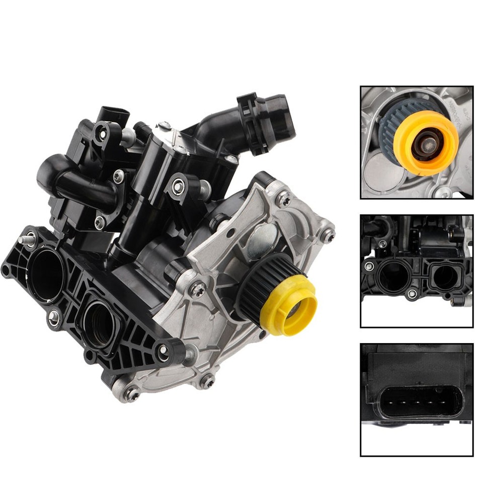 Water Pump Thermostat Housing Assembly | Replacement for 2015-2020 ...