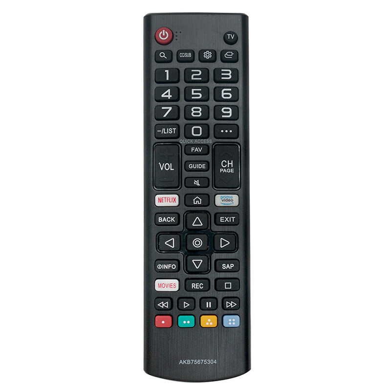 New Remote AKB75675304 For LG Smart LED TV 50UN7000PUC 65UN7000PUD ...