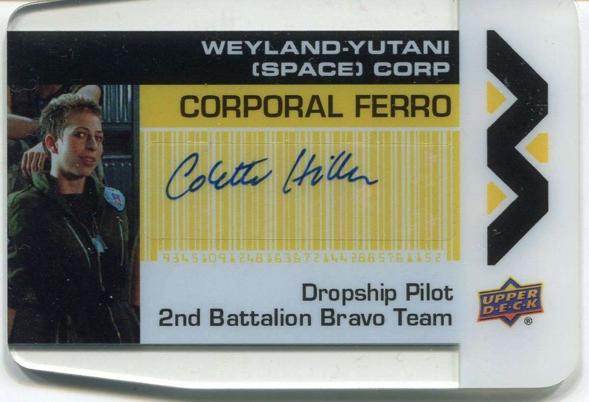 Colette Hiller Autograph ALIENS MOVIE POSTER Signed By 13 W/COA!