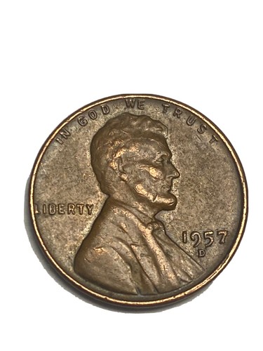 1957 D Wheat Penny With Errors. Rare Coin | eBay