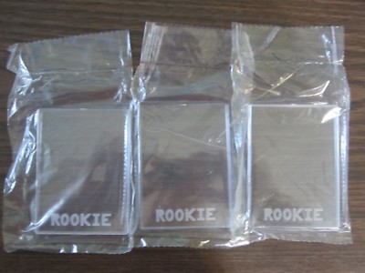 Pro-Mold # PC2 Rookie Card Mini-Snap Tite Card Holder 20 pt New 3 count ...
