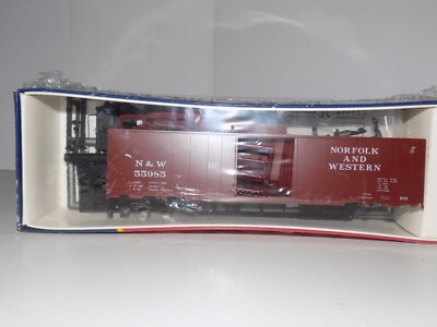 HO Branchline Blueprint Kit 50' Double Door Box Car N & W 55985 | eBay