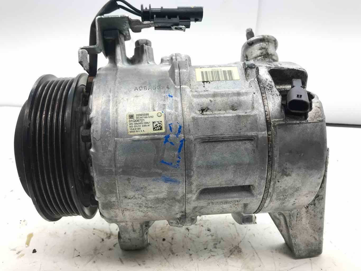 A/c Air Compressor Chevy Traverse 2013 2014 2015 2016 2017 2018 2019 ...