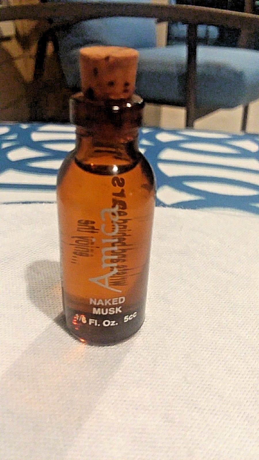 Vintage Collectors AMICA NAKED MUSK Oil 1/6 oz 1970s Musk Oil Perfume ...