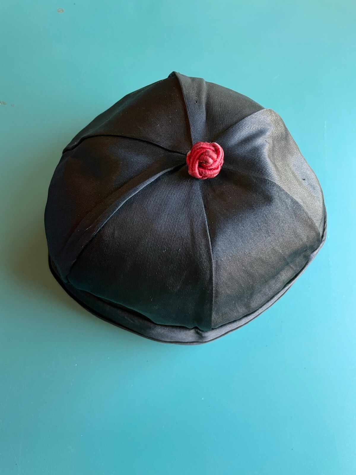 Official hat of the Qing dynasty: Xiaomao, six-in-one hat, black cap ...