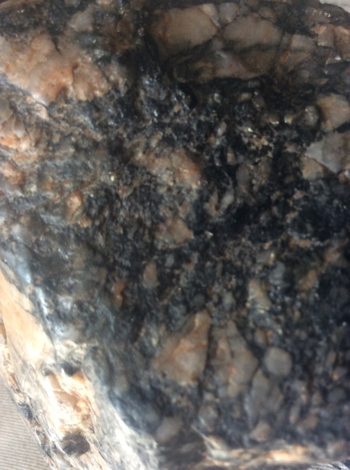 Lunar Breccia Meteorite Unslice From NEA 1225 gr - Rare Moon Rock ...