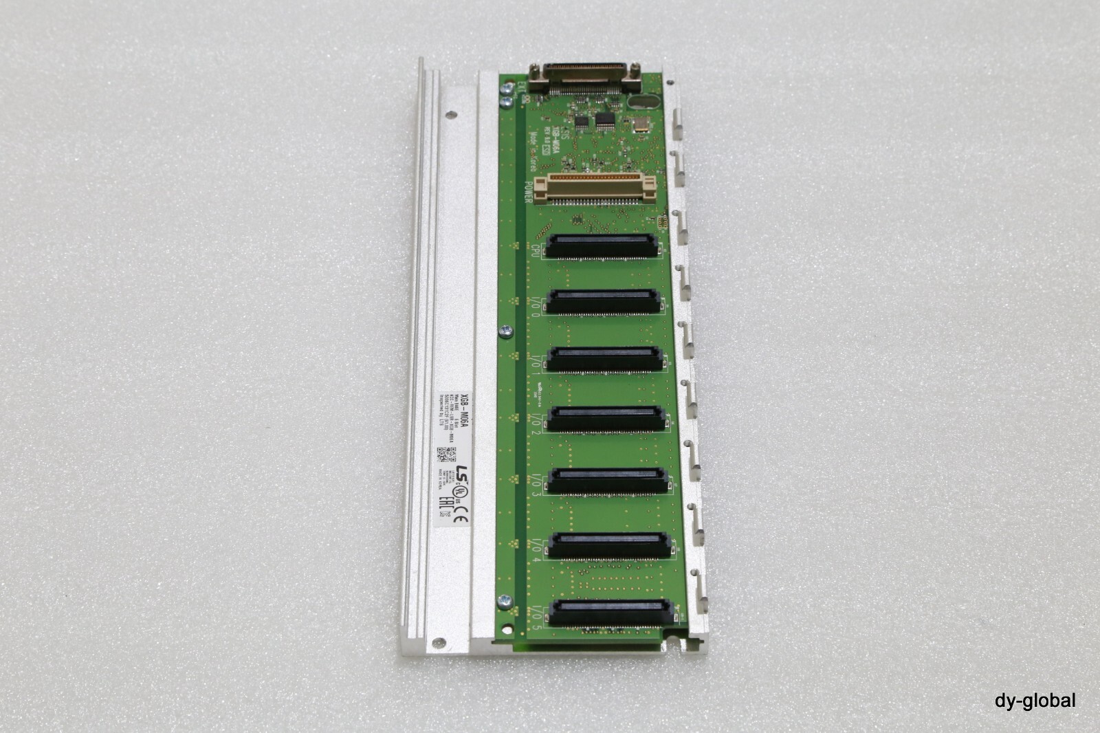 LS Used XGB-M06A V1.00 ﻿REV 9.0~9.1 MAIN BASE 6 SLOT PLC-I-817=9T17 | eBay