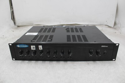 Crown 280MA 8 Input Dual 80W 4Ω 70V/100V Commercial Audio Mixer ...