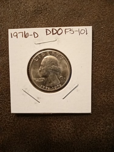 1976 D Washington Quarter DDO FS 101 AU | eBay