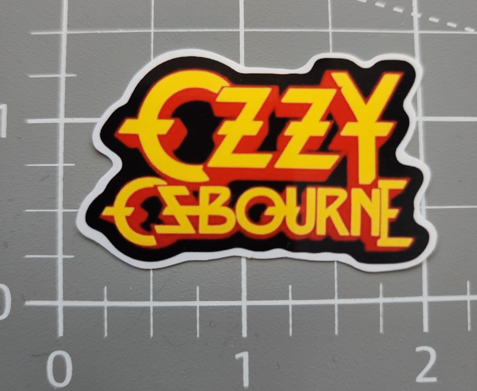 Ozzy Osbourne RIP Vinyl Sticker ~ Metal MTV Prince of Darkness ~ Black ...