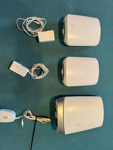 NETGEAR Orbi RBR750 Router AX4200 Mesh Network with two RBS350 ...