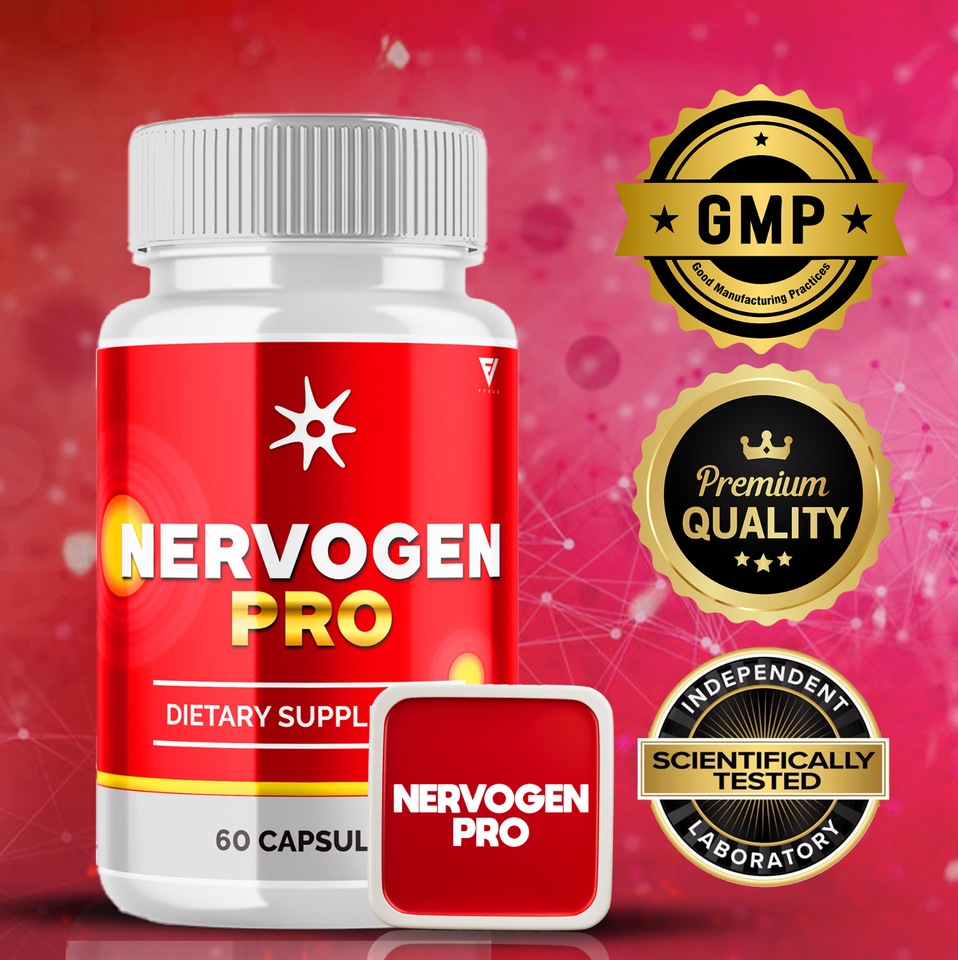 Nervogen Pro Capsules, Nervogen Pro Advanced Nerve Support Formula (60 ...