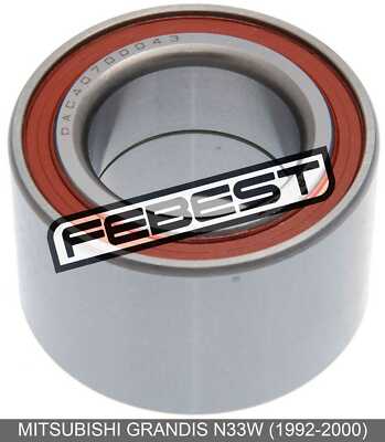 Rear Wheel Bearing 40X70X43 For Mitsubishi Grandis N33W (1992-2000 ...