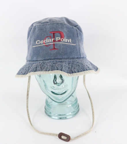 Vintage 90s Streetwear Faded Stonewash Cedar Point Amusement Park ...