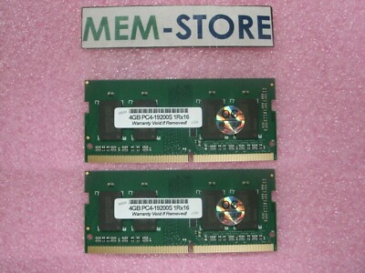 8GB 2x4GB DDR4 2400MHz SO-DIMM CT2K4G4SFS824A Compatible Replacement ...