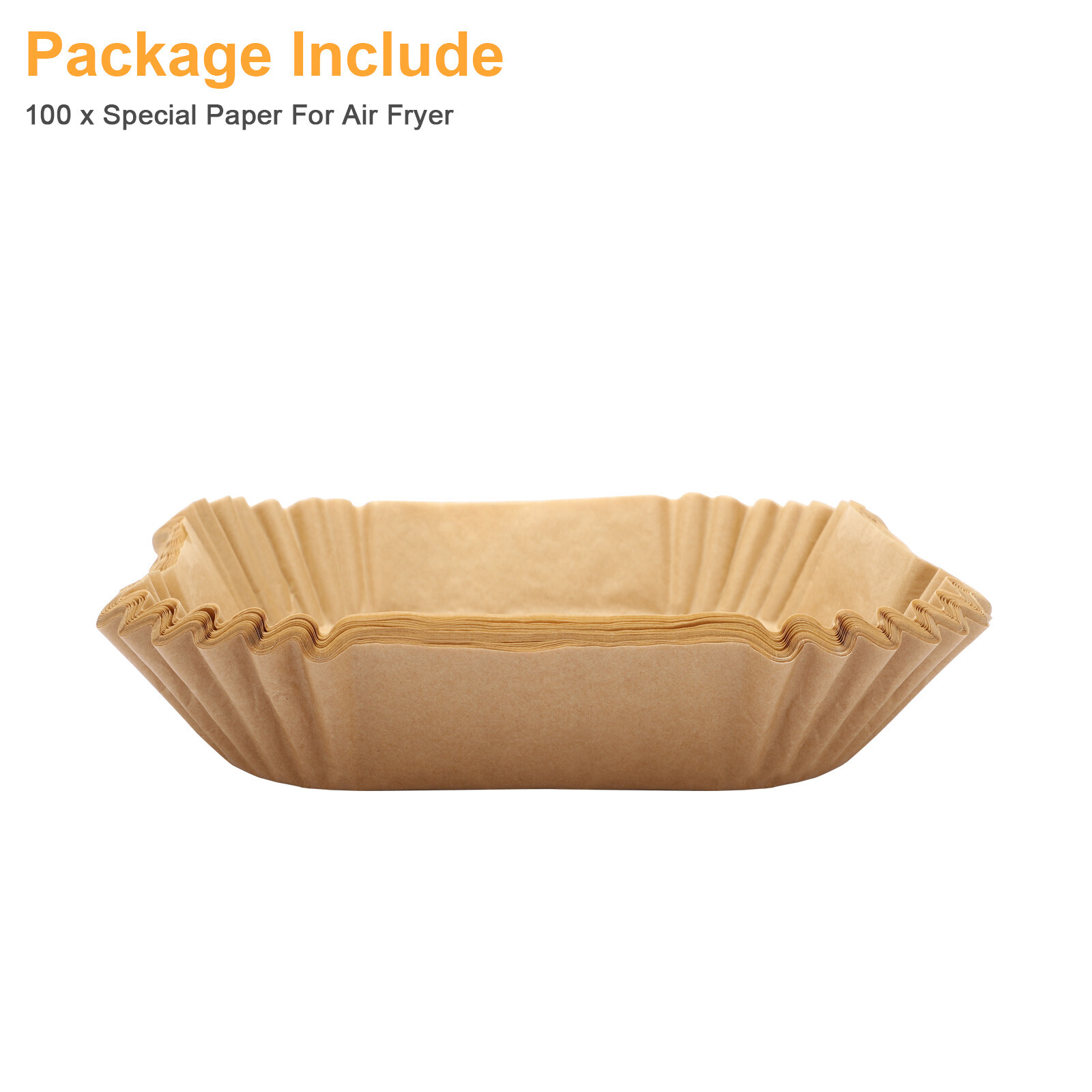 200PCS Air Fryer Liners Disposable Papers Liner Non-stick for Roasting ...