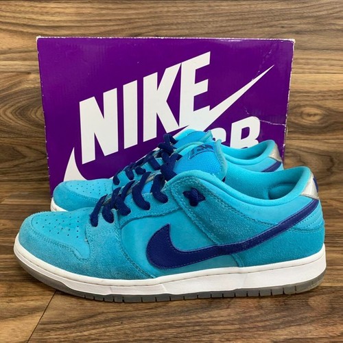 Nike Dunk SB Low Pro Blue Fury/Deep Royal Blue Fury BQ6817-400 US11 w ...
