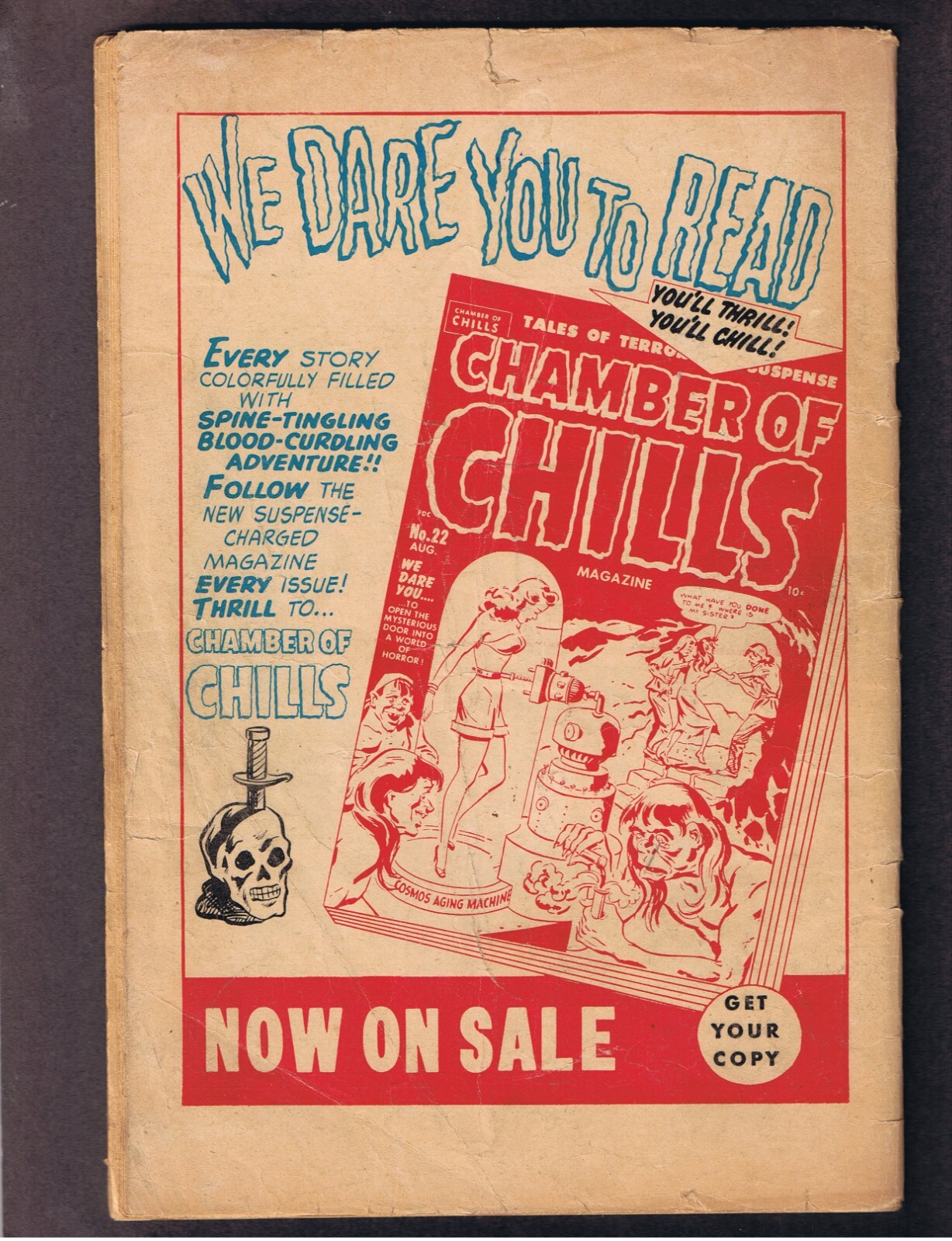 Witches Tales #5~Harvey 1951~Bondage Cover Art~Pre-Code HORROR~G+ 2.5 ...