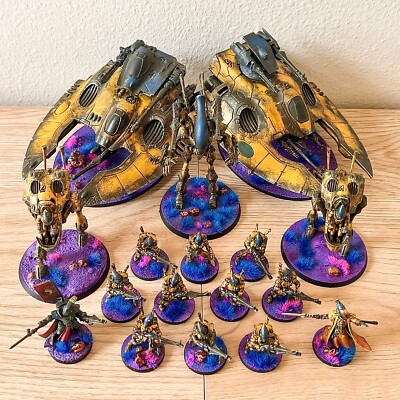 Warhammer 40k Aeldari - Painted Eldar Craftworlds Army - BoxedUp (250 ...