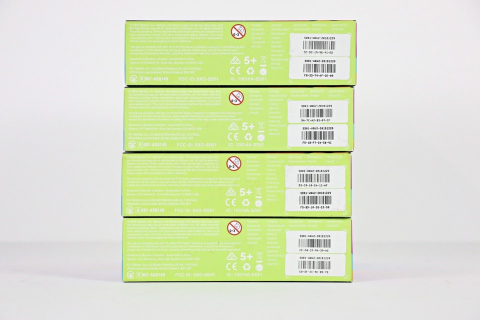 Lot of 4 Sphero Specdrums App-Enabled Musical Ring With Playpad | eBay