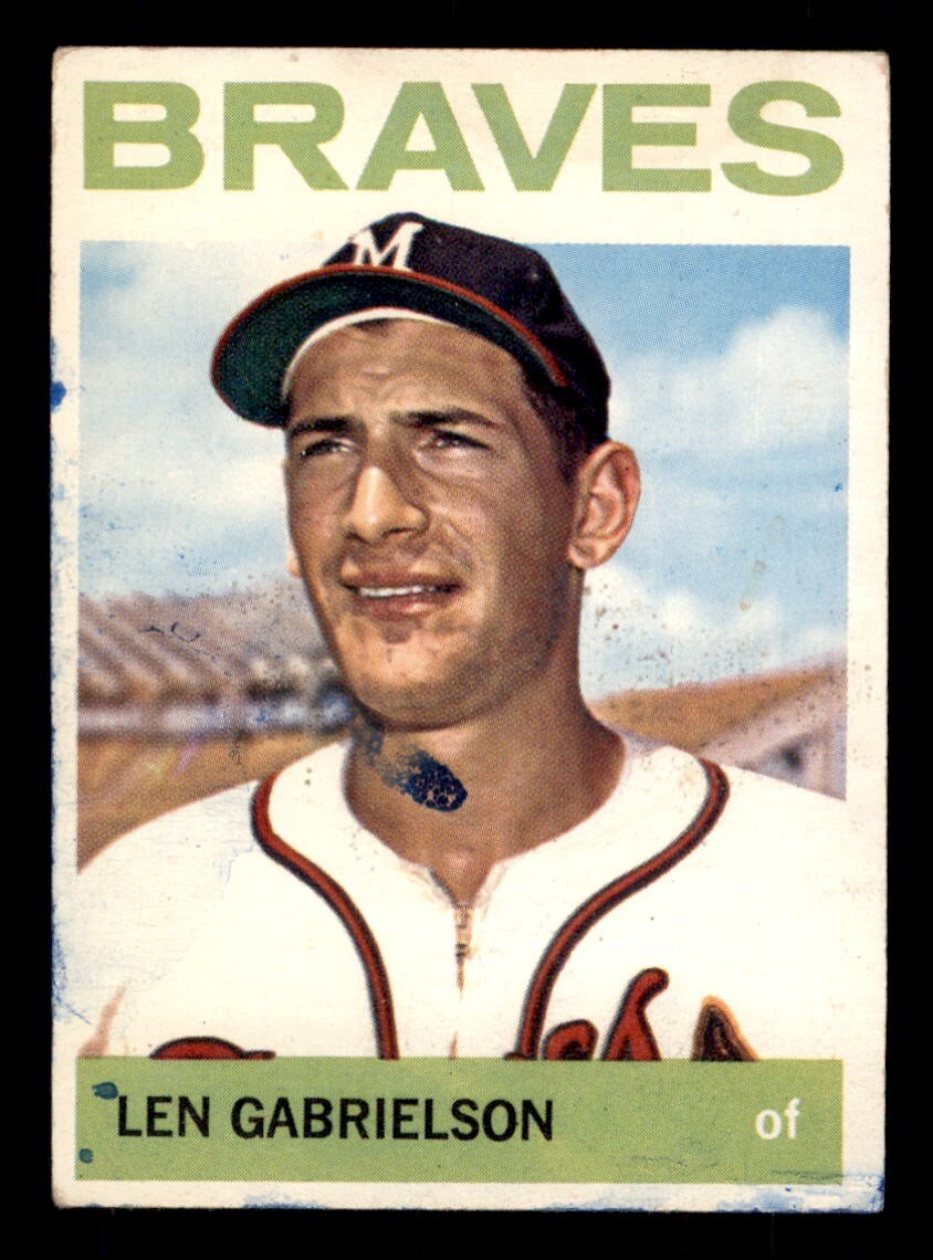 1964 Topps Baseball #198 Len Gabrielson PR *e1 | eBay