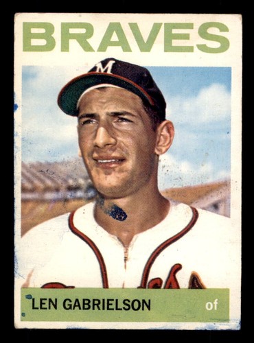 1964 Topps Baseball #198 Len Gabrielson PR *e1 | eBay