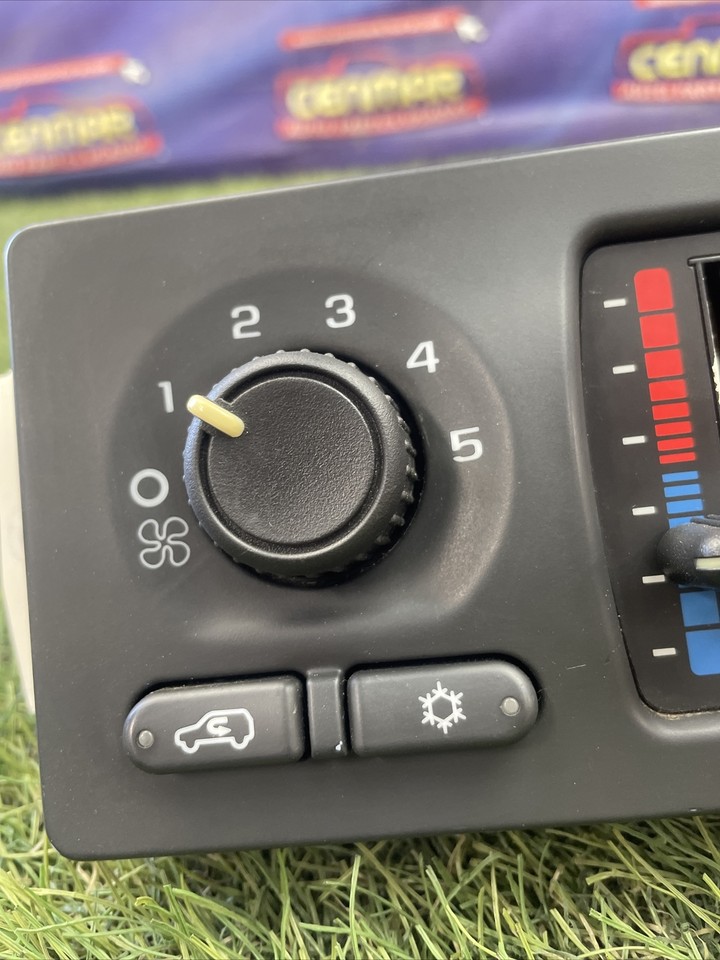 03-06 SILVERADO TAHOE GMC SIERRA YUKON MANUAL HEATER CLIMATE CONTROL ...