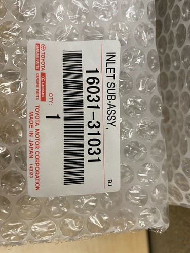 2019-2021 TOYOTA AVALON 3.5L GENUINE OEM NEW WATER INLET & THERMOSTAT ...