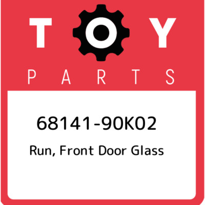 68141-90K02 Toyota Run, front door glass 6814190K02, New Genuine OEM ...