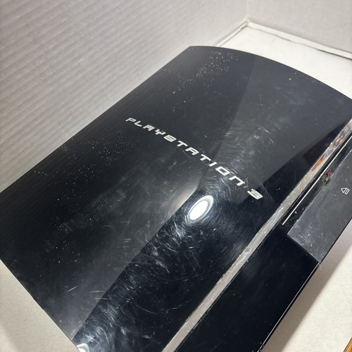 Sony PlayStation 3 CECHA01 60gb Backwards Compatible Ps1 Ps2 Ps3 ...