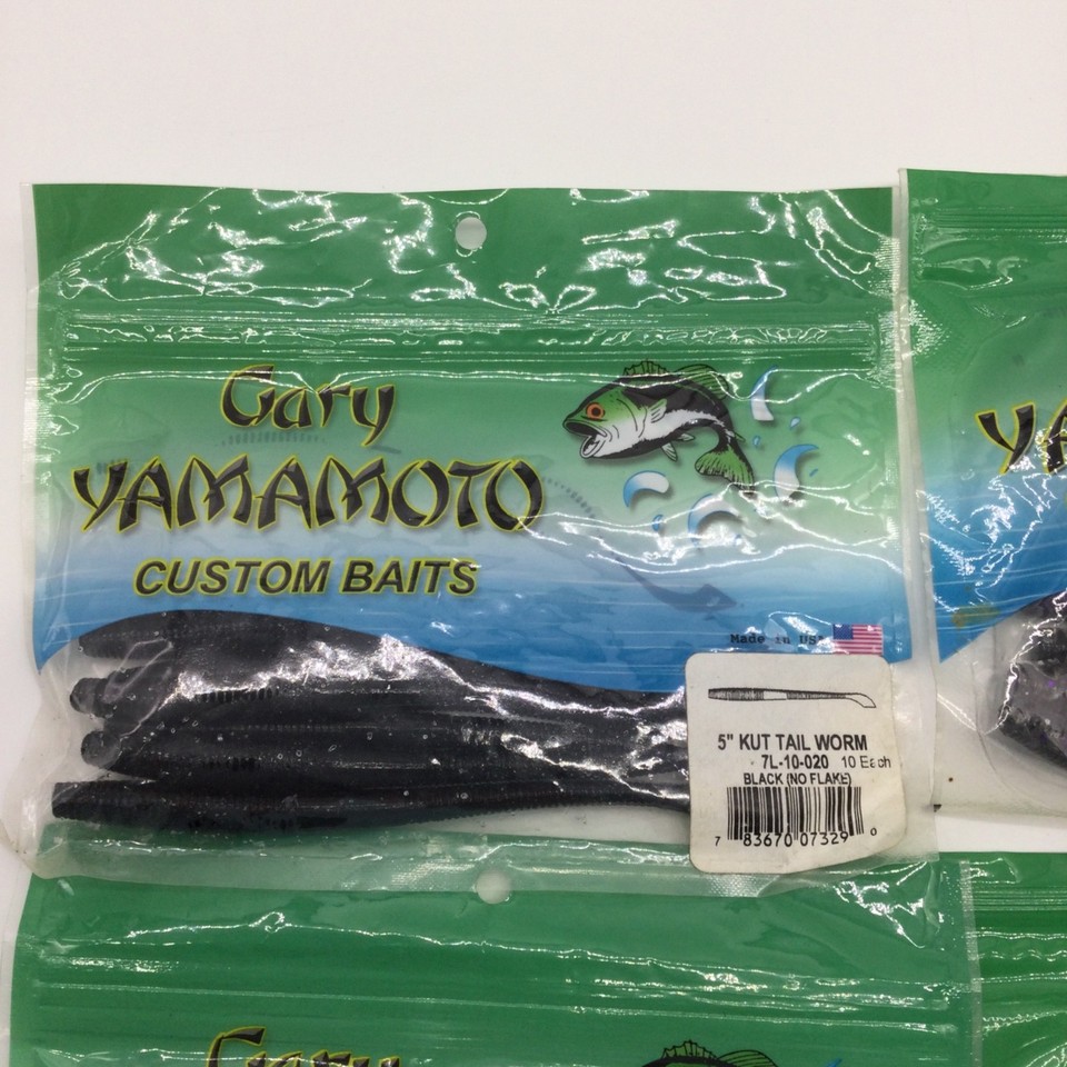 Gary Yamamoto Custom Baits 4 Packs (NOS) | eBay