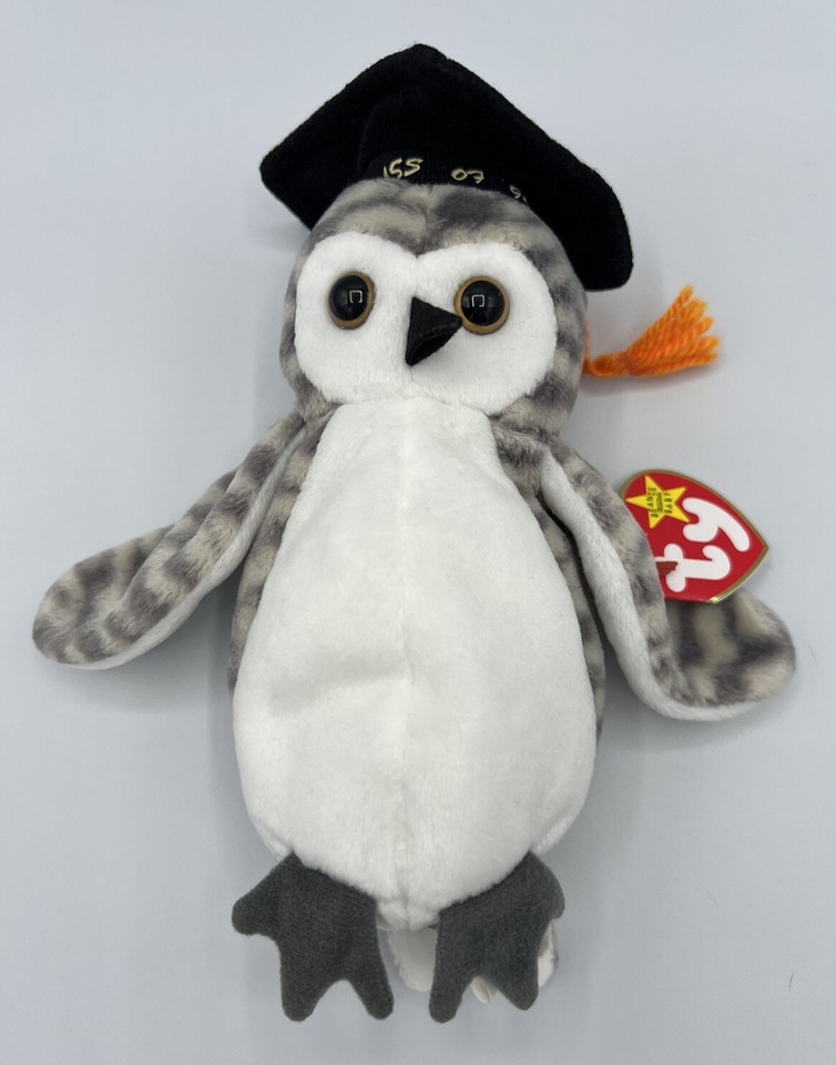 Ty Beanie Babies Lot - Graduation Owls Class of 1997 1999 2000 2001 ...